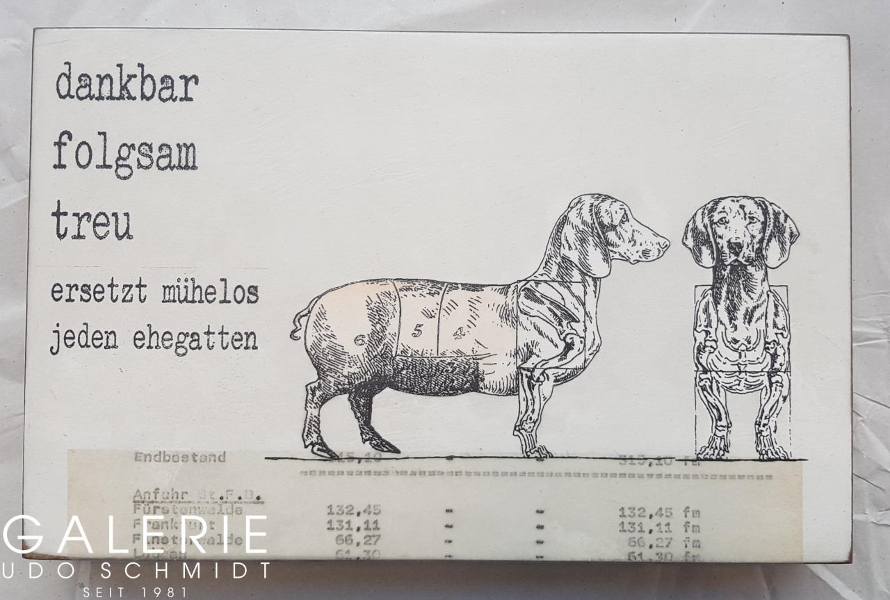Dankbar folgsam treu, Dackelliebe von Jan M. Petersen | 10679