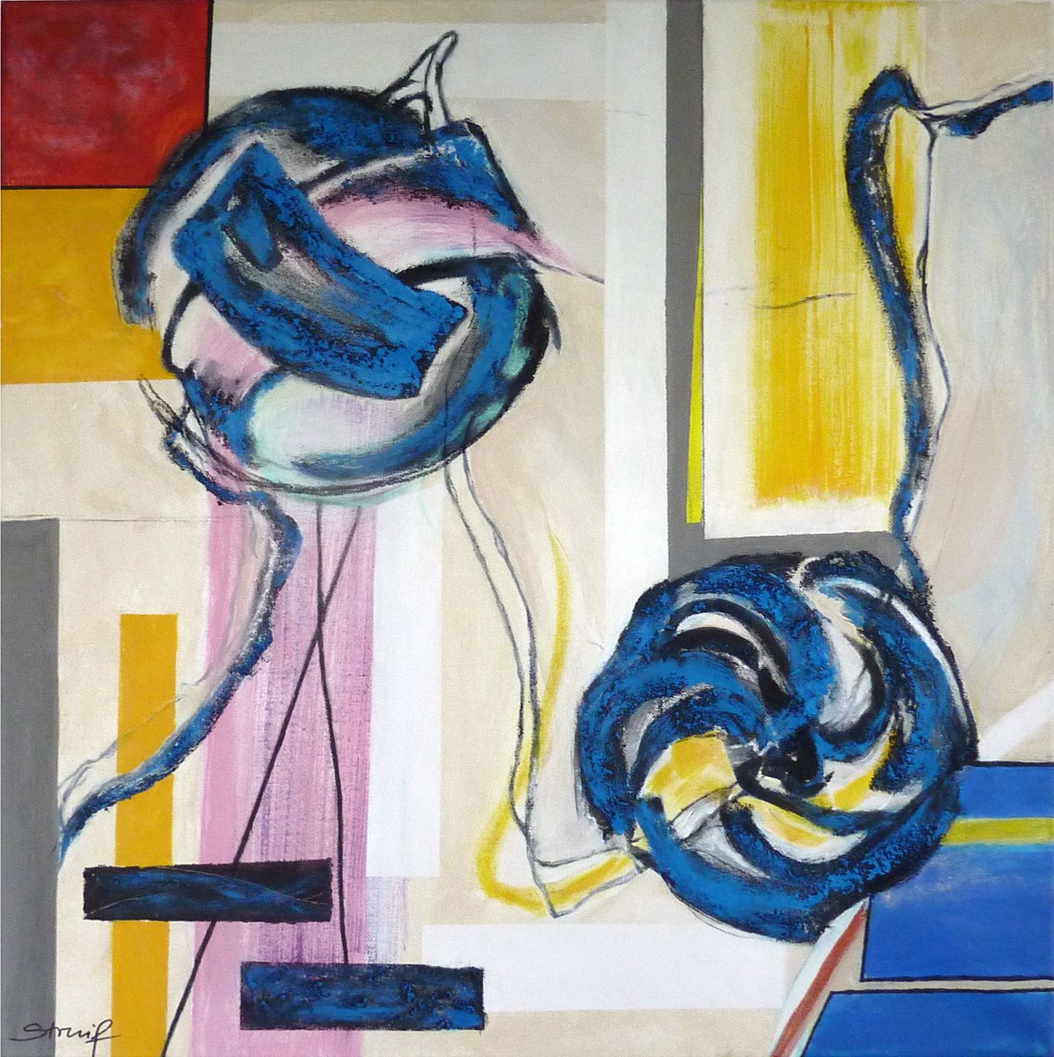 Kunst von Brigitte Struif in Kunstgalerie online kaufen | Galerie Schmidt